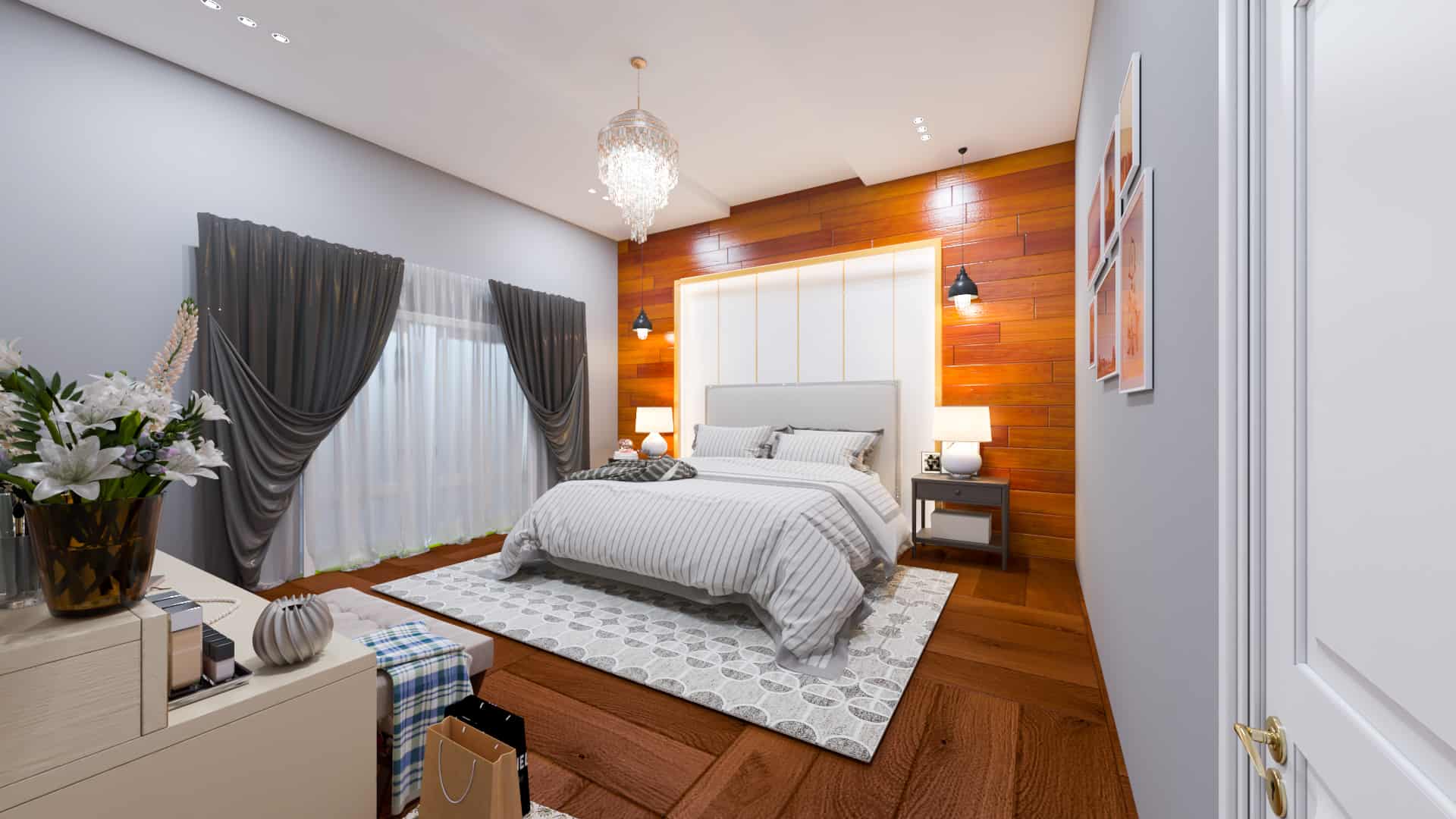 Modern bedroom | Interior Designio