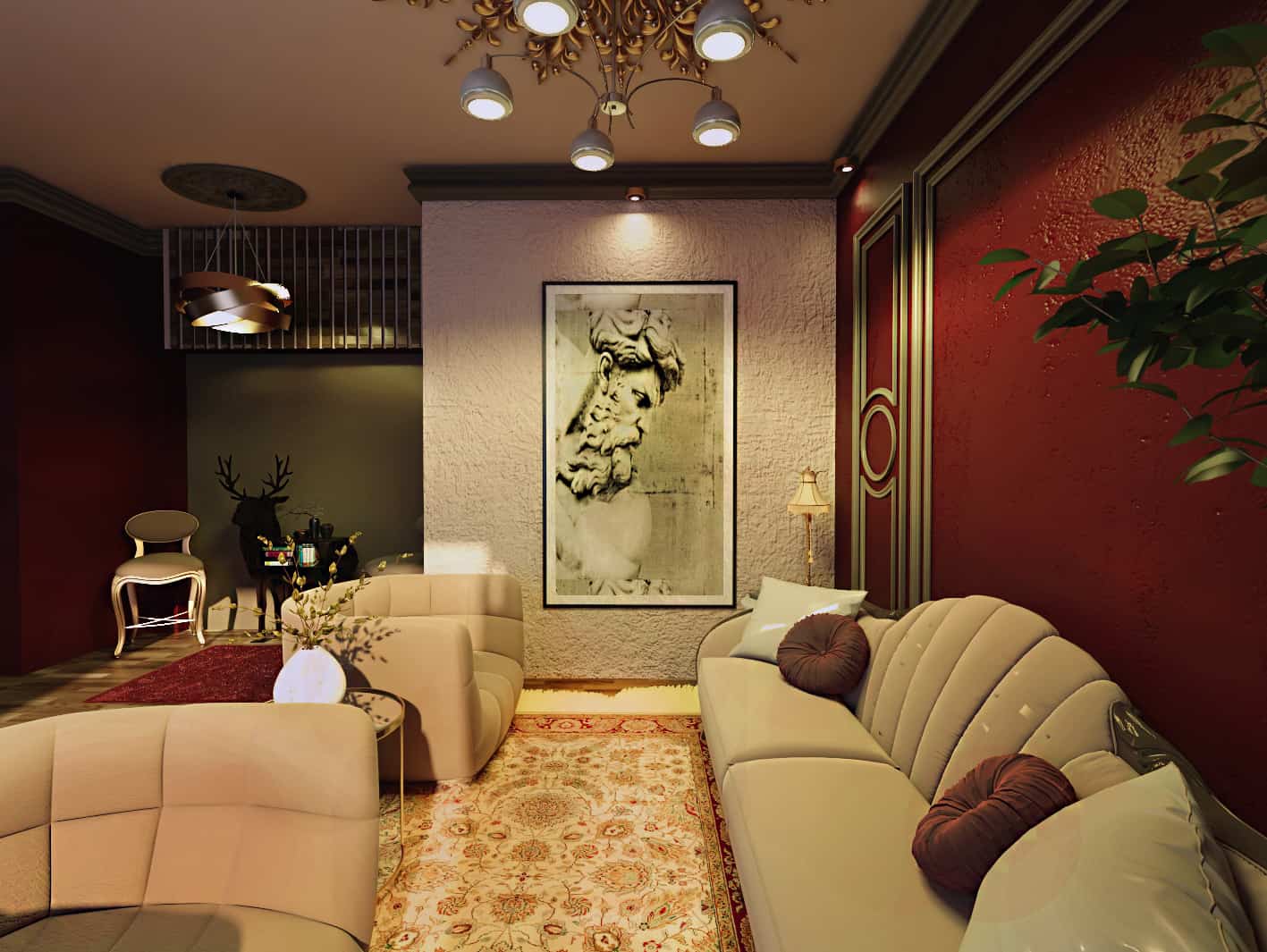 New Classic Hall | Interior Designio