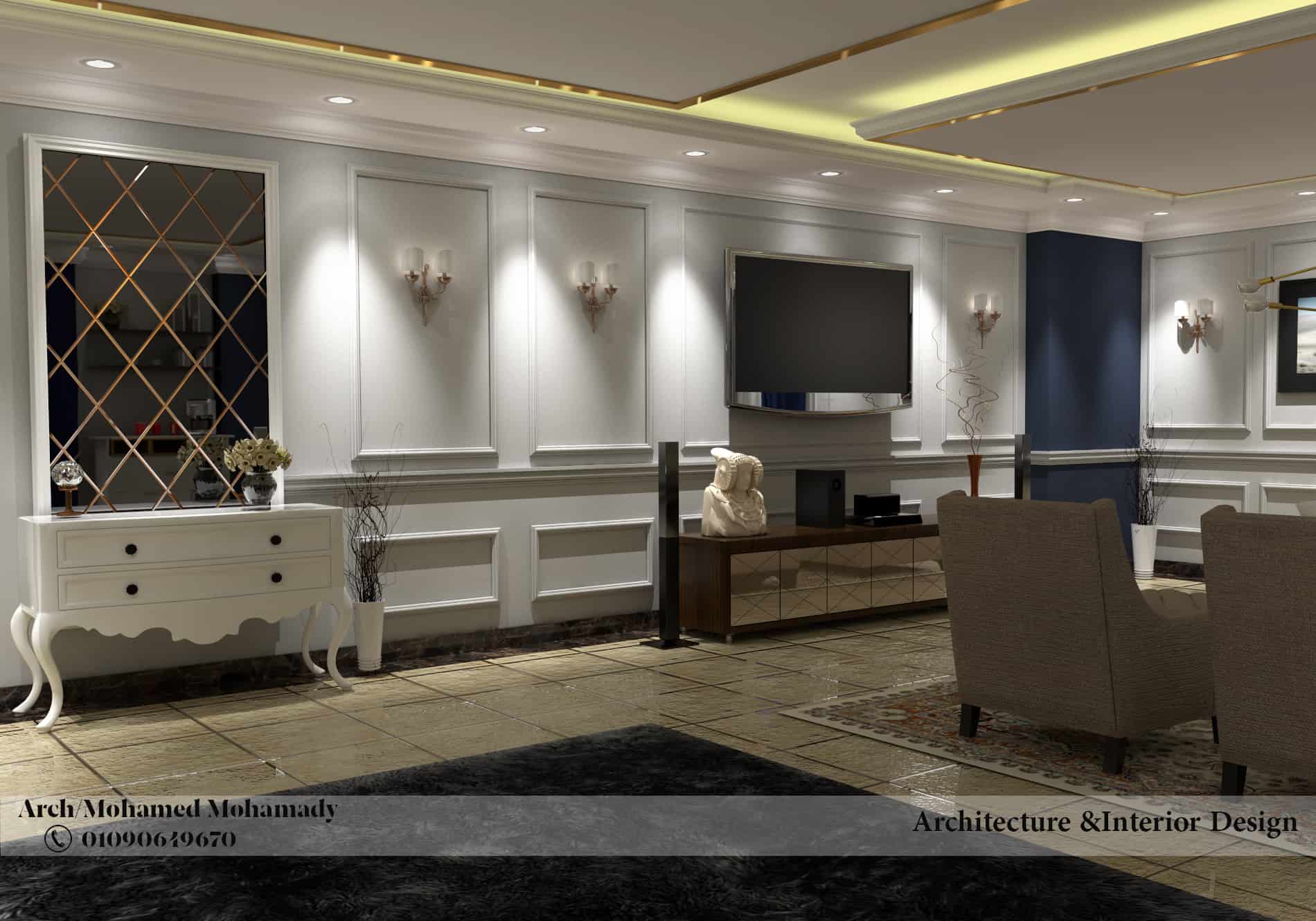 Neo Classic Recption Interior Designio