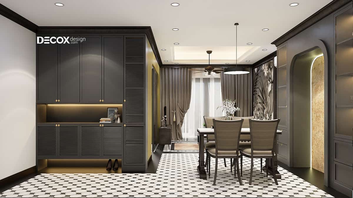 Indochine style in Rivergate apartment | Interior Designio